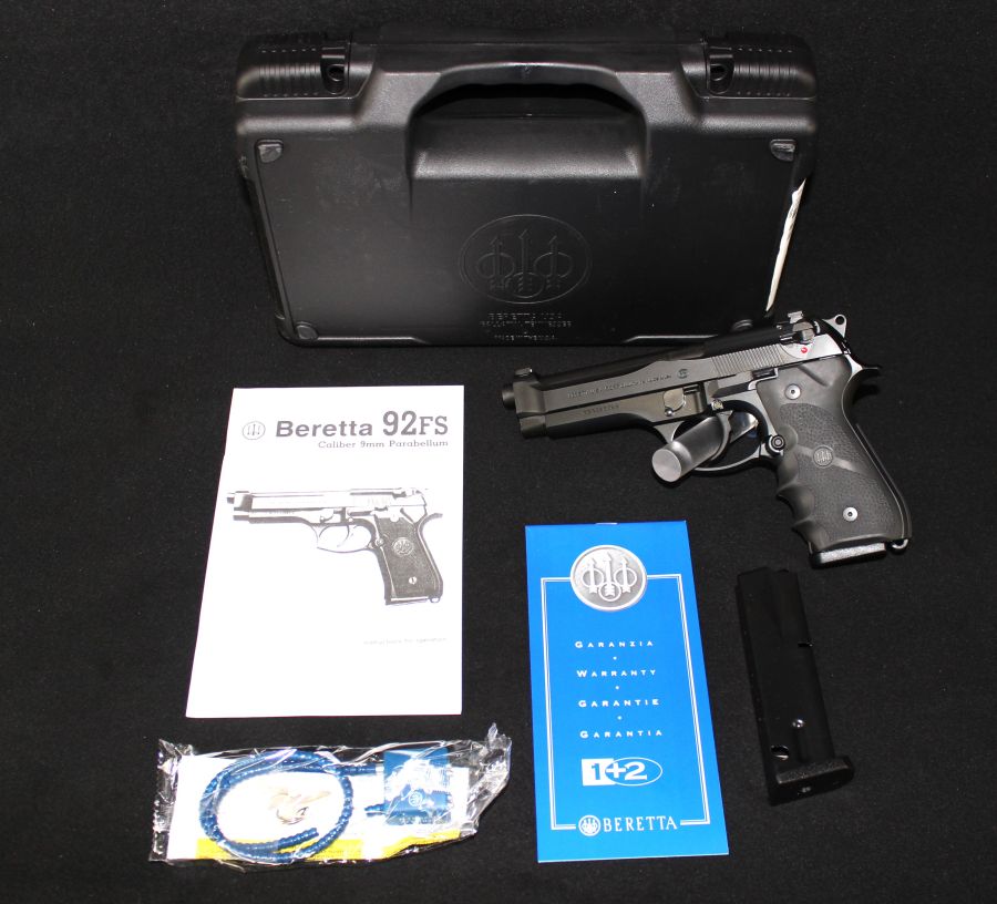 Beretta 92FS Brigadier 9mm Matte Black 4.9” NEW J92F700M - Semi Auto ...
