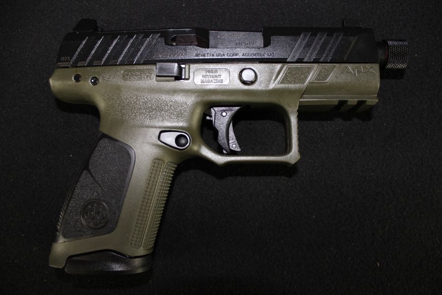 Beretta APX-A1 Compact Tactical 9mm 4.2" Olive Drab NEW JAXA1C915TAC ...