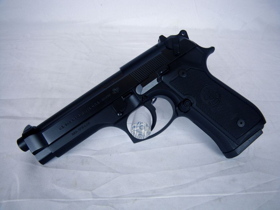 Beretta M9 Semi-Auto Pistol 9mm 4.9" 15rd J92M9A0M - Semi Auto Pistols ...
