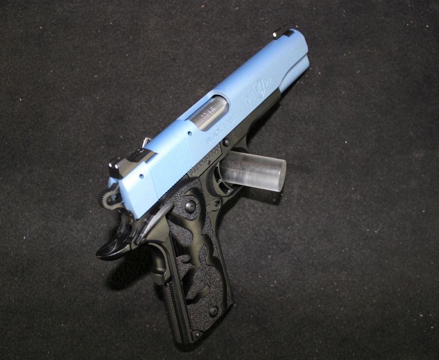 Browning 1911-22 Black Label Polar Blue 22lr 4.25” NEW 051897490 - Semi ...