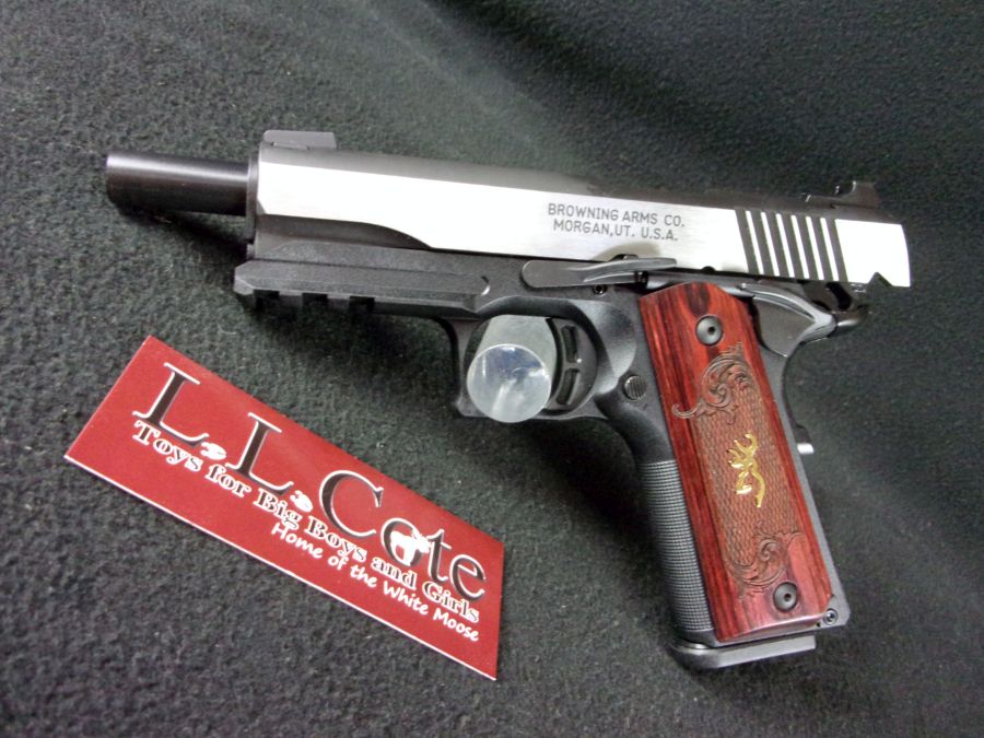 Browning 1911-380 Black Label Medallion Pro 380 ACP NEW 4.25" - Semi ...