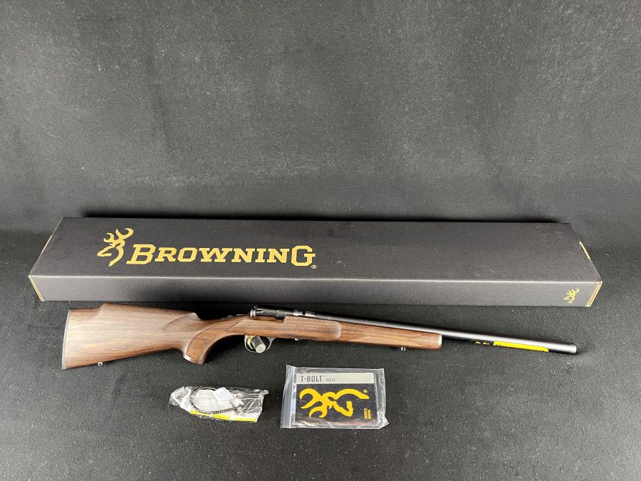 Browning T-Bolt Target 22 Mag 20" Threaded Wood NEW 025253204 - Bolt ...