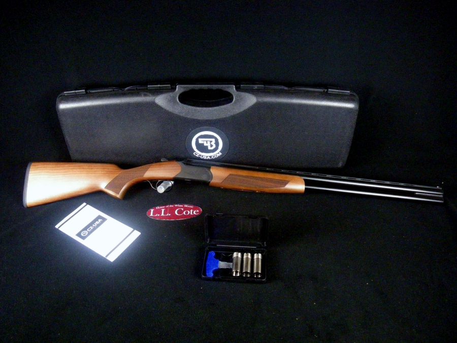 CZ Drake Southpaw LH 20ga 28" Wood NEW 3" 06487 - Over Under Shotguns ...