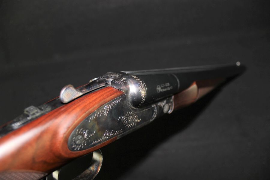 CZ Sharp-Tail Coach 12ga 20” Turkish Walnut/Case Hardened NEW 06417 - Side By Side Shotguns at ...