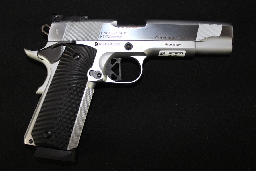 Charles Daly 1911-45 Empire Grade Pistol 45acp 5” Chrome NEW 440.147 ...