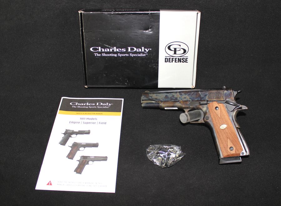 Charles Daly 1911 Field Grade 45 ACP 5” Case Hardened NEW 440.178 ...