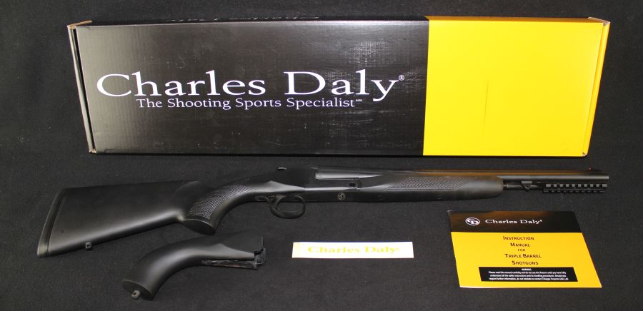 Charles Daly Triple Honcho 410 Bore 18.5” Matte Black NEW 930.171 ...