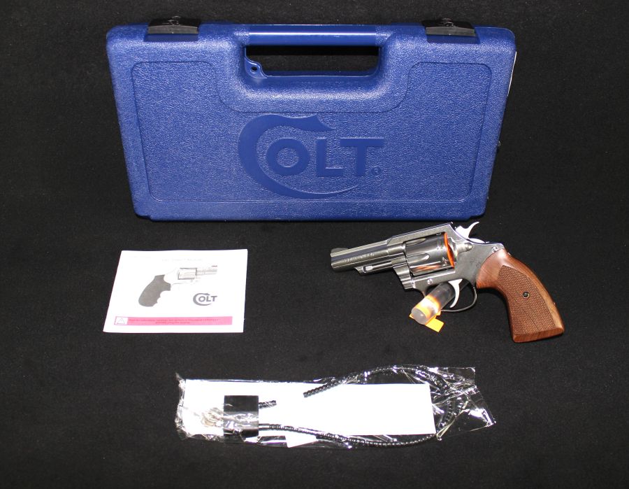 Colt Viper 357 Mag Stainless/Walnut 3” NEW VIPER-SP3WRR - Revolvers at GunBroker.com : 1096760453