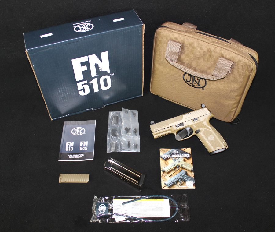 FN 510 MRD (Optic Ready) 10mm FDE 4.1” NEW 66-101380 - Semi Auto ...