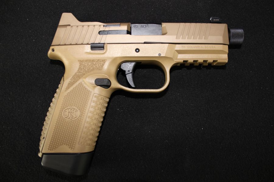 FN 545 Tactical 45ACP FDE 4.7” NEW Flat Dark Earth 66-101384 - Semi ...