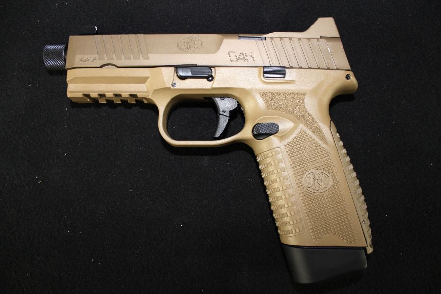 FN 545 Tactical 45ACP FDE 4.7” NEW Flat Dark Earth 66-101384 - Semi ...