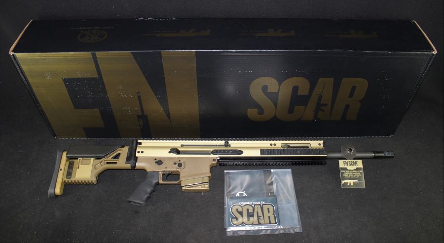 FN SCAR Flat Dark Earth 20S NRCH 6.5 Creed 20” NEW 38-100543-2 - Semi ...