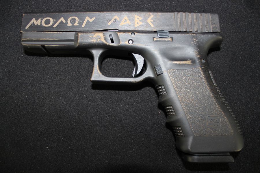 Glock 17 Gen3 Spartan Molon Labe 9mm 4.5” NEW Cerakote PI1750203SPT ...