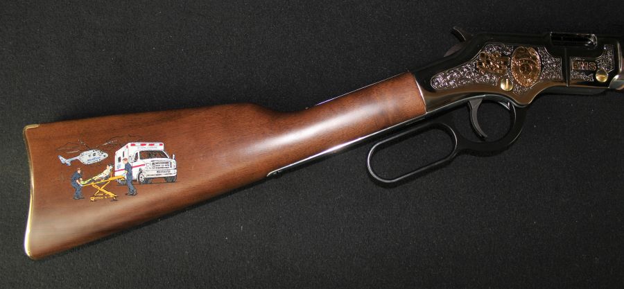 Henry EMS Tribute Edition 22lr 20” NEW Walnut/Nickel H004EMS - Lever ...