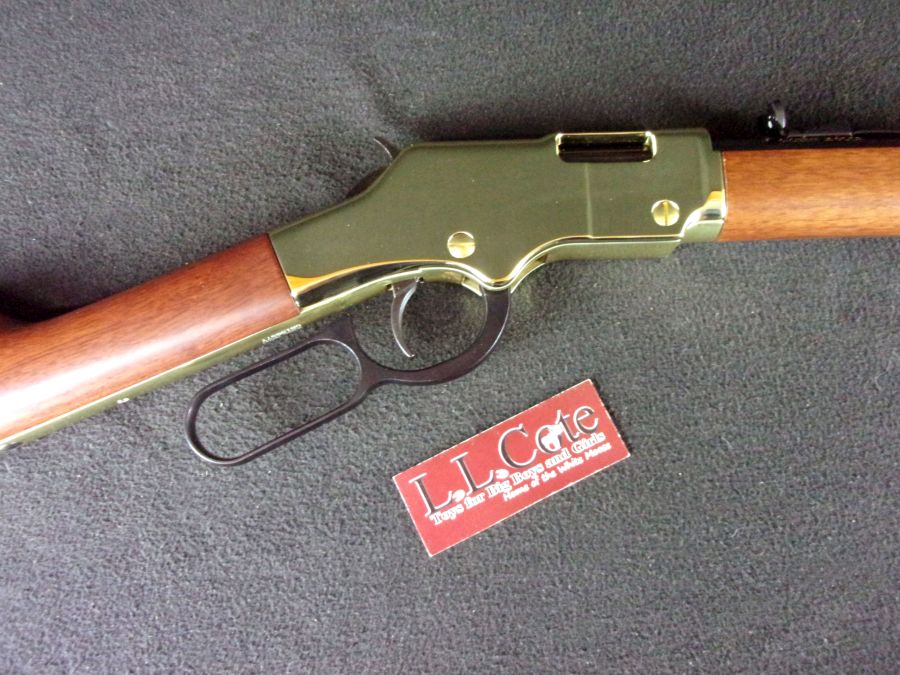 Henry Golden Boy Youth 22lr 17" Walnut/Brass NEW H004Y - Lever Action ...