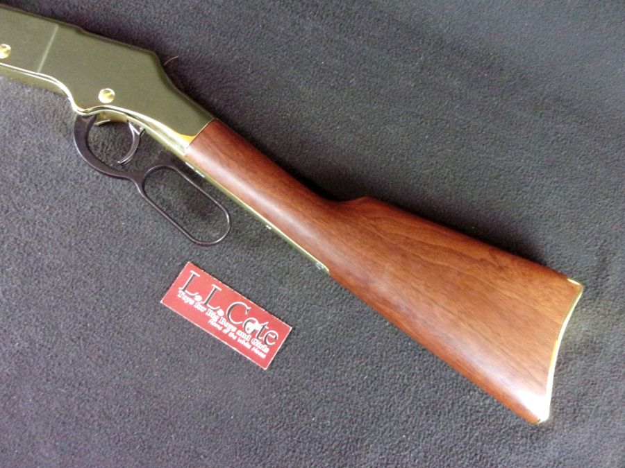 Henry Golden Boy Youth 22lr 17" Walnut/Brass NEW H004Y - Lever Action ...