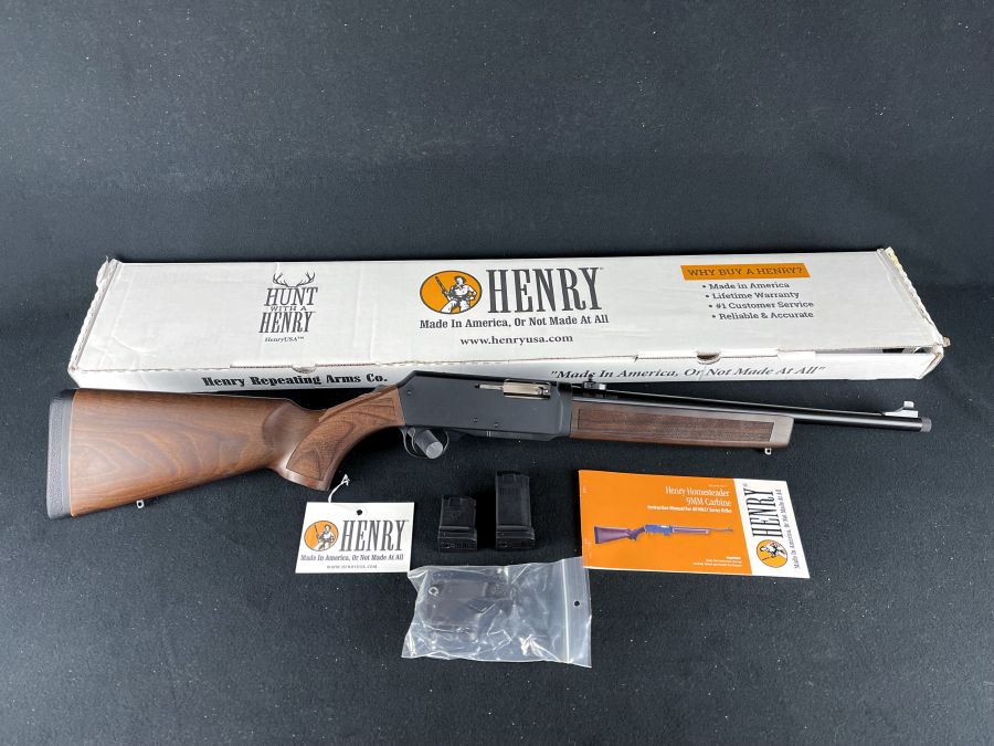 Henry Homesteader 9mm 16.37" NEW Glock Magwell H027-H9G - Semi Auto ...