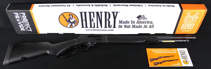 Henry X Model 45-70 Govt Black Threaded Barrel 19.8” NEW H010X - Lever ...