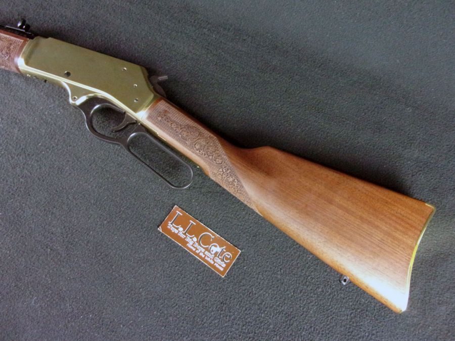 Henry Side Gate Lever Brass/Wood 410 19.8" NEW H024-410 - Lever Action ...