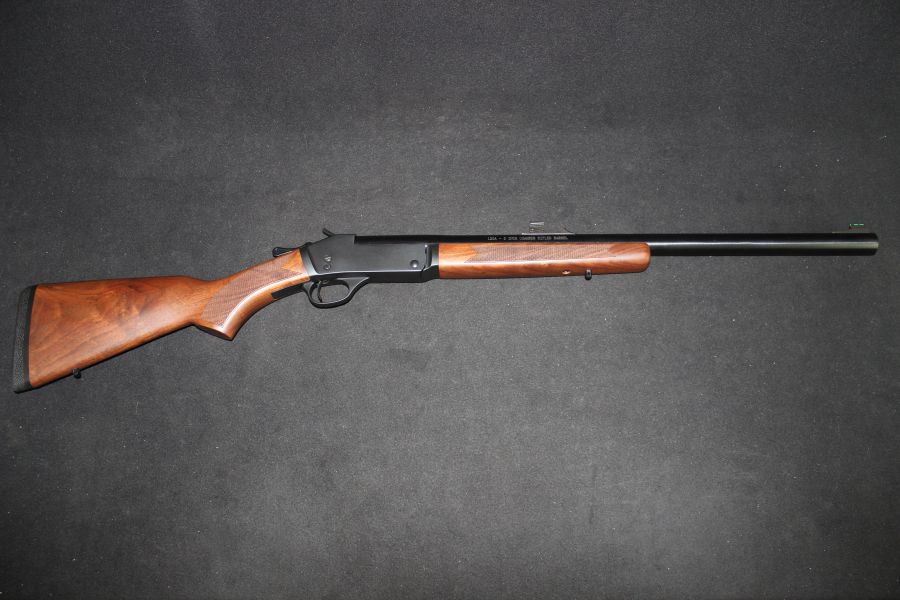 Henry Single Shot 12ga Slug 24" 3" Wood/Blued NEW H015-12S - Single ...