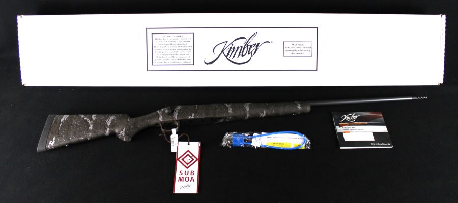 Kimber 84L Hunter Pro 280 Ackley 24” Desolve Black NEW 3700821 - Bolt ...