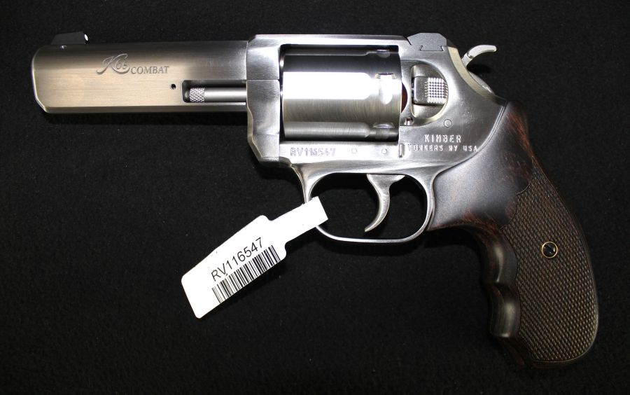 Kimber K6S Combat 357 Magnum Stainless 4” NEW Walnut 3400031 ...