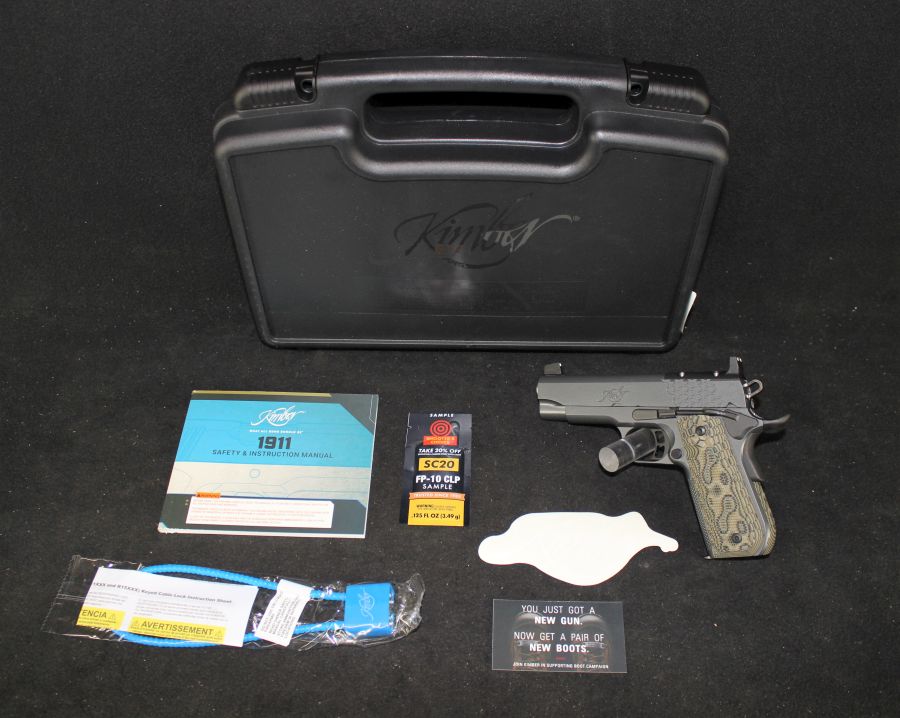Kimber KHX Pro 9mm 4” NEW Gray Kimpro II 3000364 - Semi Auto Pistols at ...