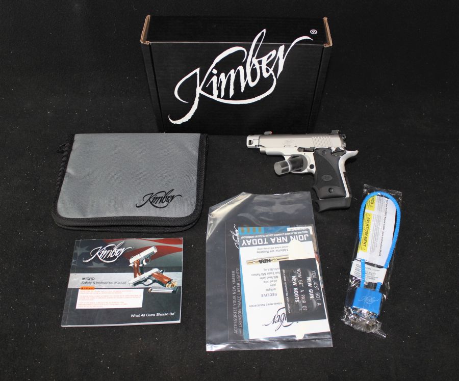 Kimber Micro 9 Mini-Compensator Stainless 9mm 3.45” NEW 3300217 - Semi ...