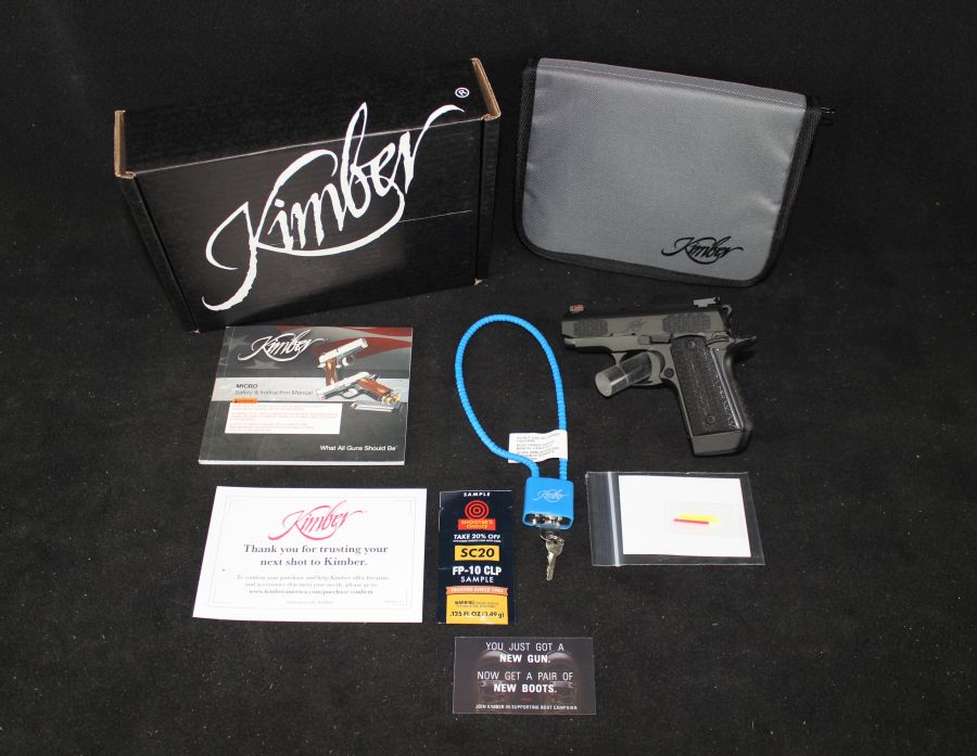 Kimber Micro 9 Triari 9mm 3.15” NEW Kimpro II 3300212 - Semi Auto ...