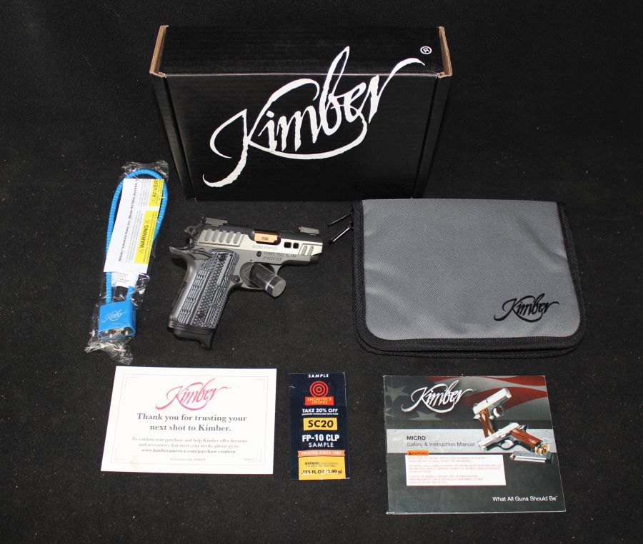 Kimber Micro 9 Rapide Dusk 9mm 3.15” NEW 3300235 - Semi Auto Pistols at ...