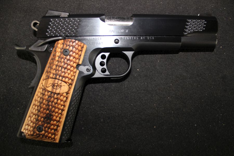Kimber Raptor II Blued 45 ACP 5.25” NEW 3200117CA - Semi Auto Pistols ...