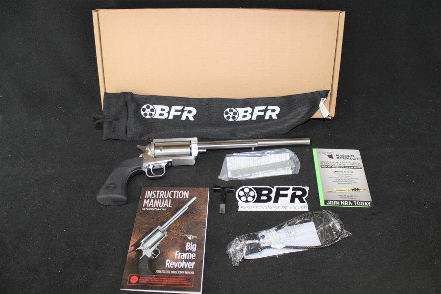 Magnum Research BFR 500 S&W 10" Stainless NEW BFR500SW10 - Revolvers at ...