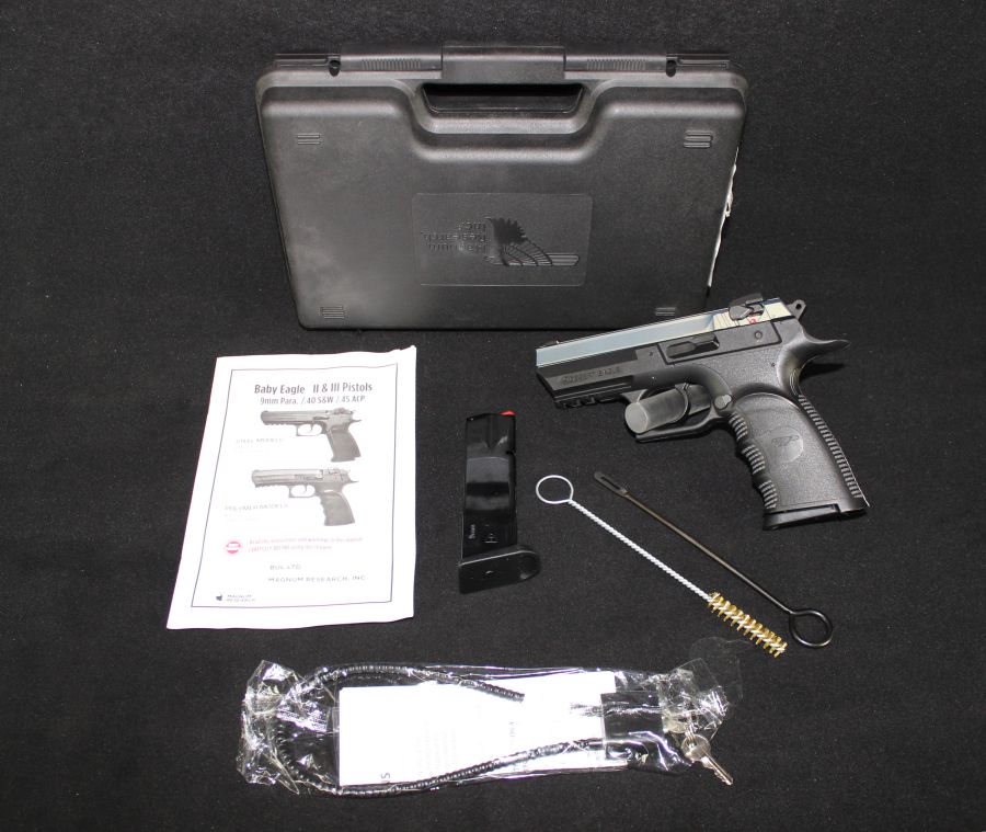 Magnum Research Baby Eagle III 9mm 3.93” Northern Lights NEW BE99153RSL ...