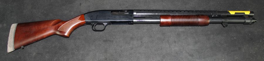 Mossberg 590 Retrograde 12ga 20.75” Wood NEW 3" 52150 - Pump Action ...