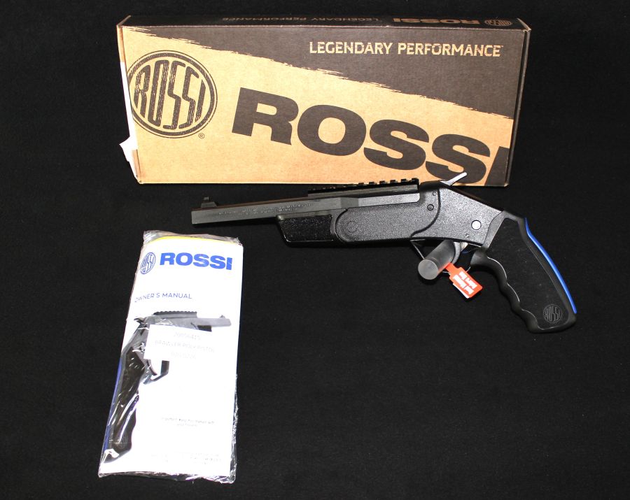 Rossi Brawler 45 Colt / 410 Bore Black 9” NEW SSPB9-BK - Single Shot ...