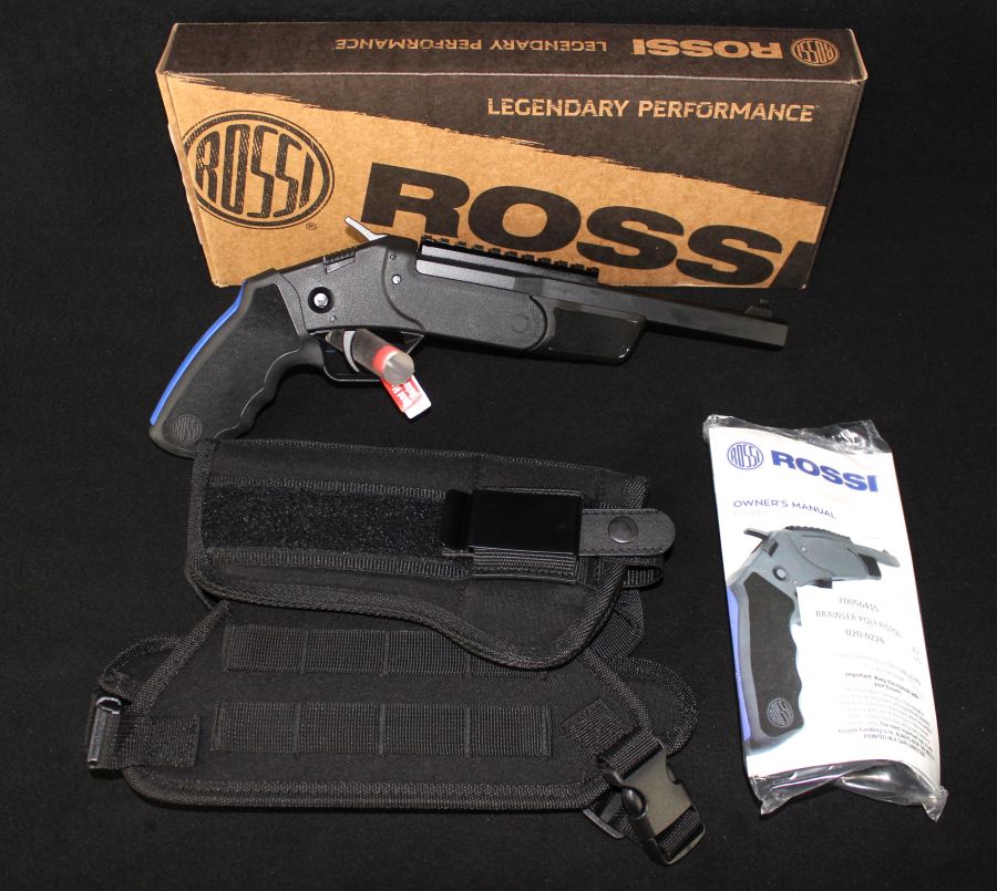 Rossi Brawler 45 Colt / 410 Bore w/Holster 9” NEW SSPB9-BKKIT - Single ...