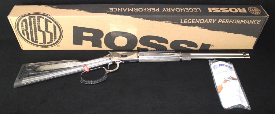 Rossi R92 357 Magnum Grey Laminate 20” Stainless NEW 923572093-LW ...