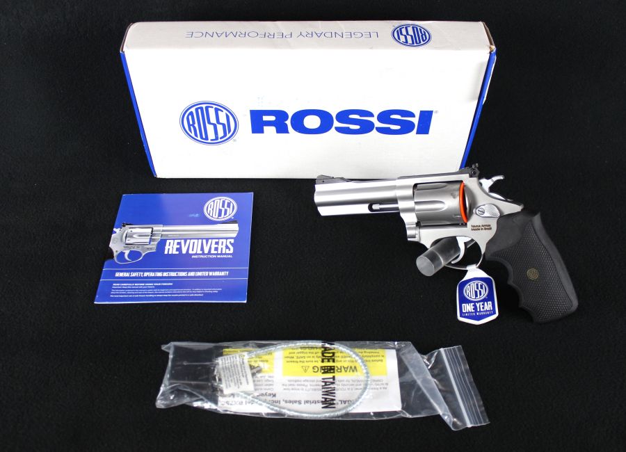 Rossi RM64 357 Magnum / 38 Spl Stainless 4” NEW 2-RM649 - Revolvers at ...