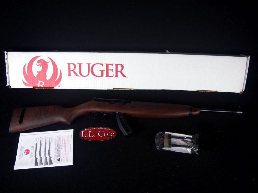 Ruger 10/22 M1 Carbine Wood 22lr 18.5" NEW 21138 - Semi Auto Rifles at ...