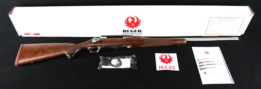 Ruger 77 Hawkeye Hunter 7mm PRC 24” Stainless Threaded NEW 57144 - Bolt ...