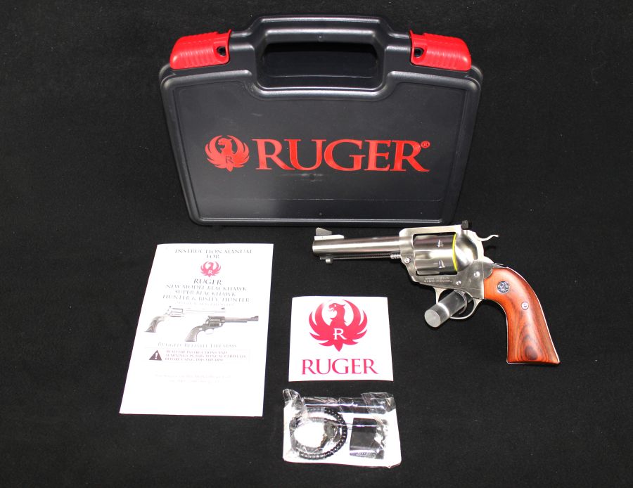 Ruger Blackhawk Bisley 44 Spl 4.62” Stainless/Rosewood NEW 5249 ...