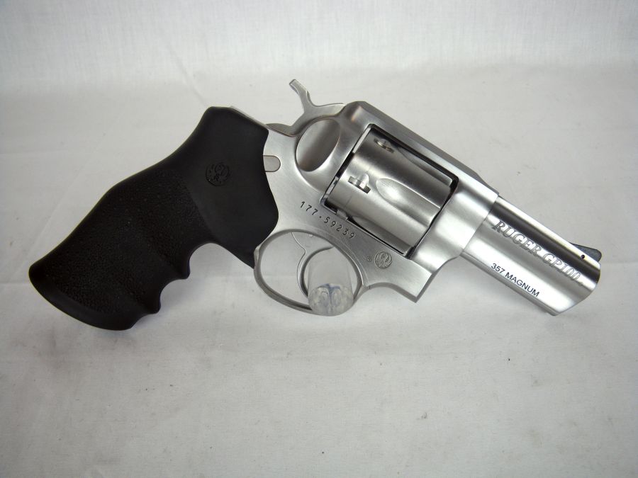 Ruger GP100 357 Mag 3" Hogue Monogrip NEW #1715 - Revolvers at ...