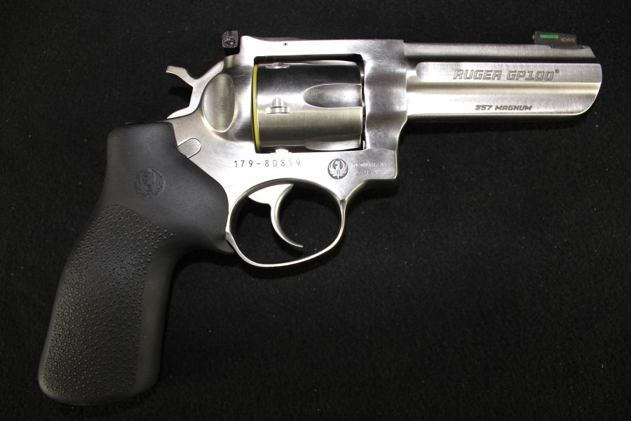 Ruger GP100 Match Champion 357 Magnum 4.2” Satin Stainless NEW 01786 - Revolvers at GunBroker ...