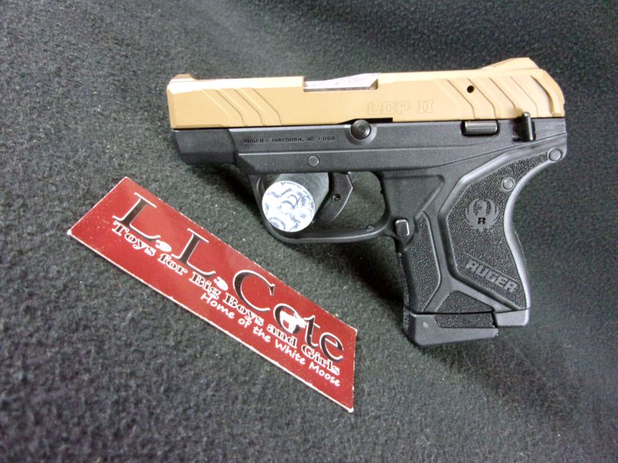 Ruger LCP II 22lr 2.75" Brown Cerakote/Black NEW 13715 - Semi Auto ...