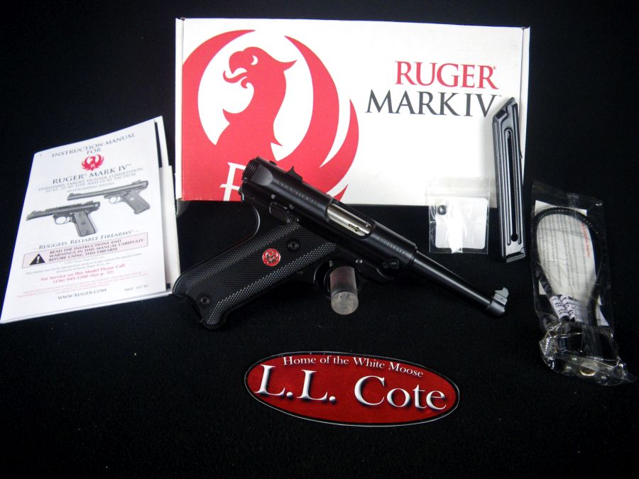 Ruger Mark IV Standard 22lr 4.75" Blued NEW 40104 - Semi Auto Pistols ...
