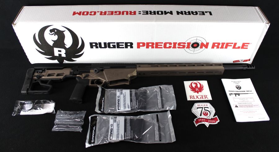 Ruger Precision Rifle 308 Win Bronze Cerakote 20” NEW 18104 - Bolt ...