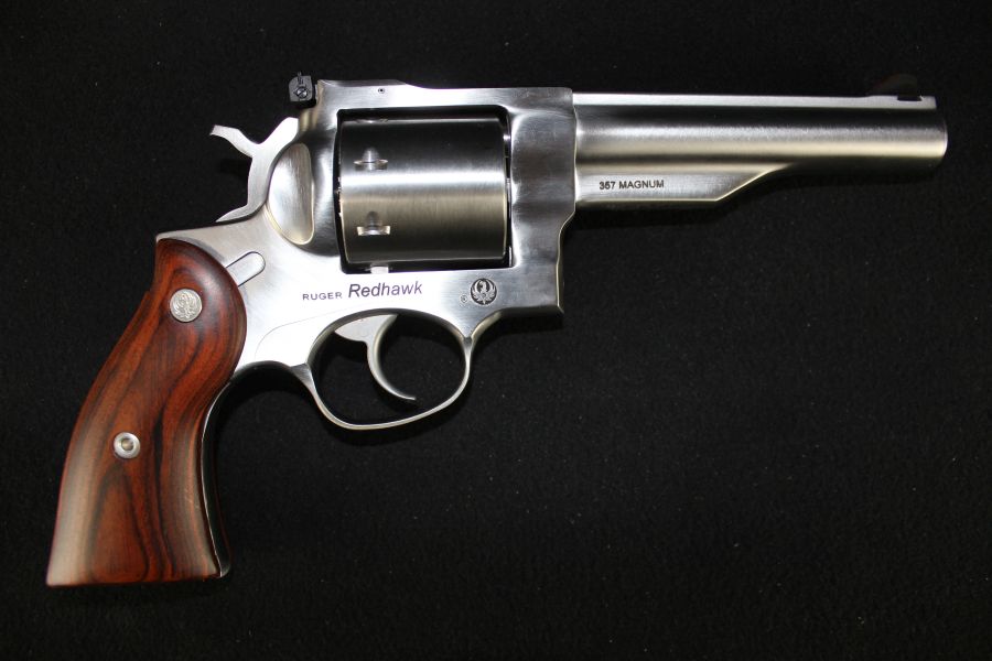 Ruger Redhawk 357 Magnum Satin Stainless 5.5” NEW 05060 - Revolvers at ...