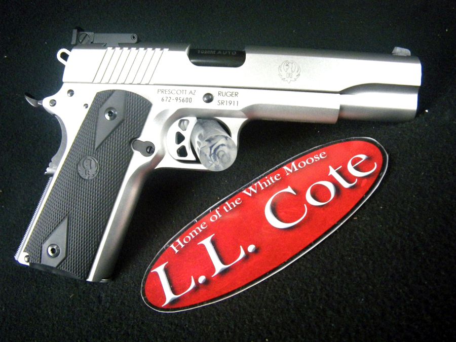 Ruger SR1911 Target 10mm 5" Stainless NEW 6739 - Semi Auto Pistols at ...