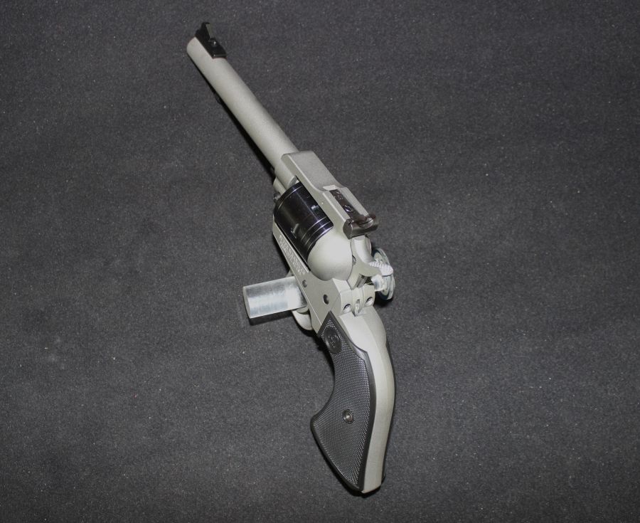 Ruger Super Wrangler 22lr / 22WMR 5.5” Silver Cerakote NEW 02033 ...