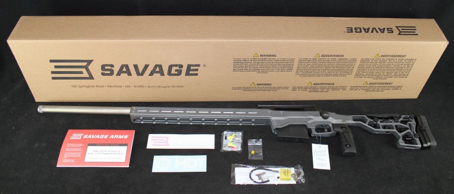 Savage 110 Elite Precision LH Matte Grey 338 Lapua 30” NEW 57708 - Bolt Action Rifles at ...